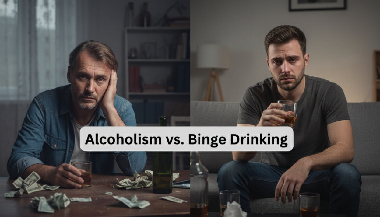 Alcoholism vs. Binge Drinking: Key Differences Explained