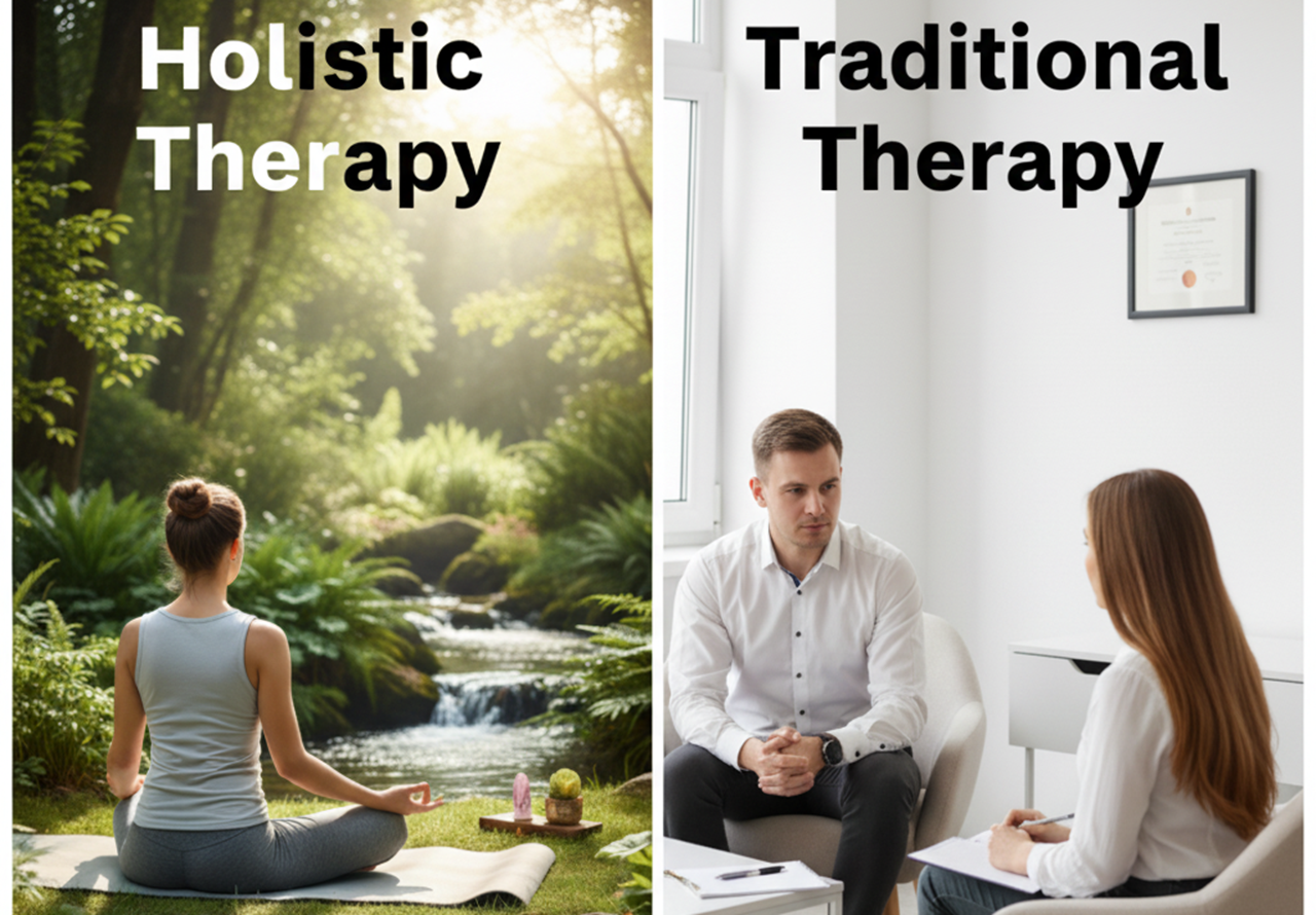 Holistic Therapy vs Traditional Therapy | Solutions Healthcare